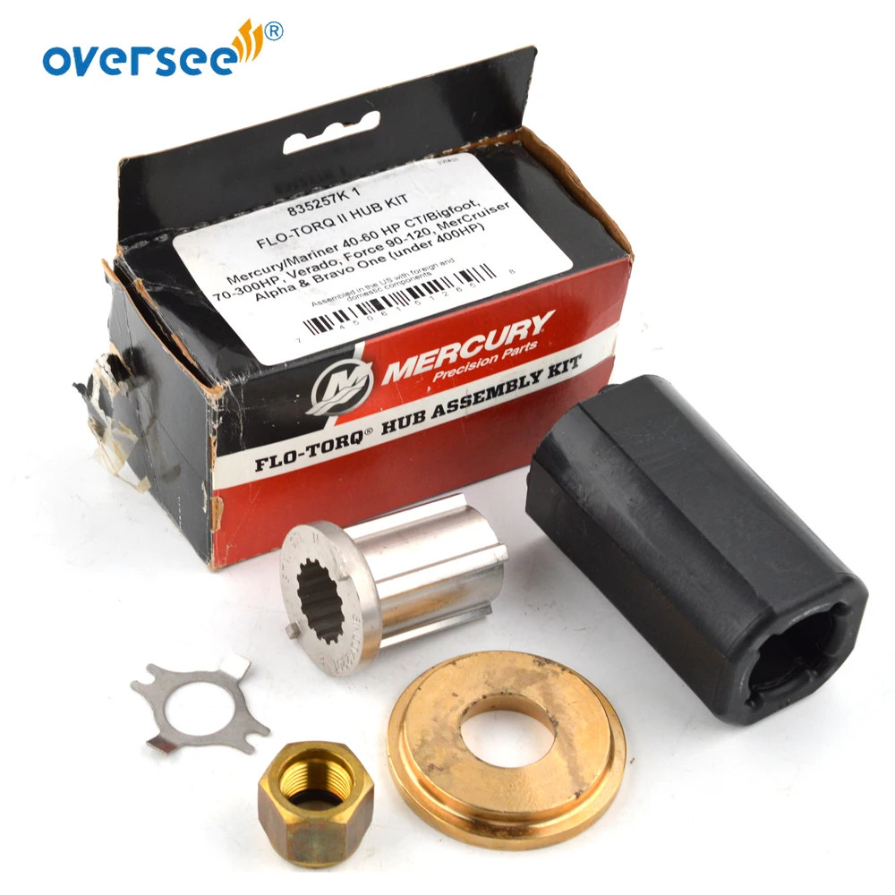 835257kit De Buje K1 FLO-TORQ II Para MERCURY 40-60CT/BIGFOOT 70-300HP ...