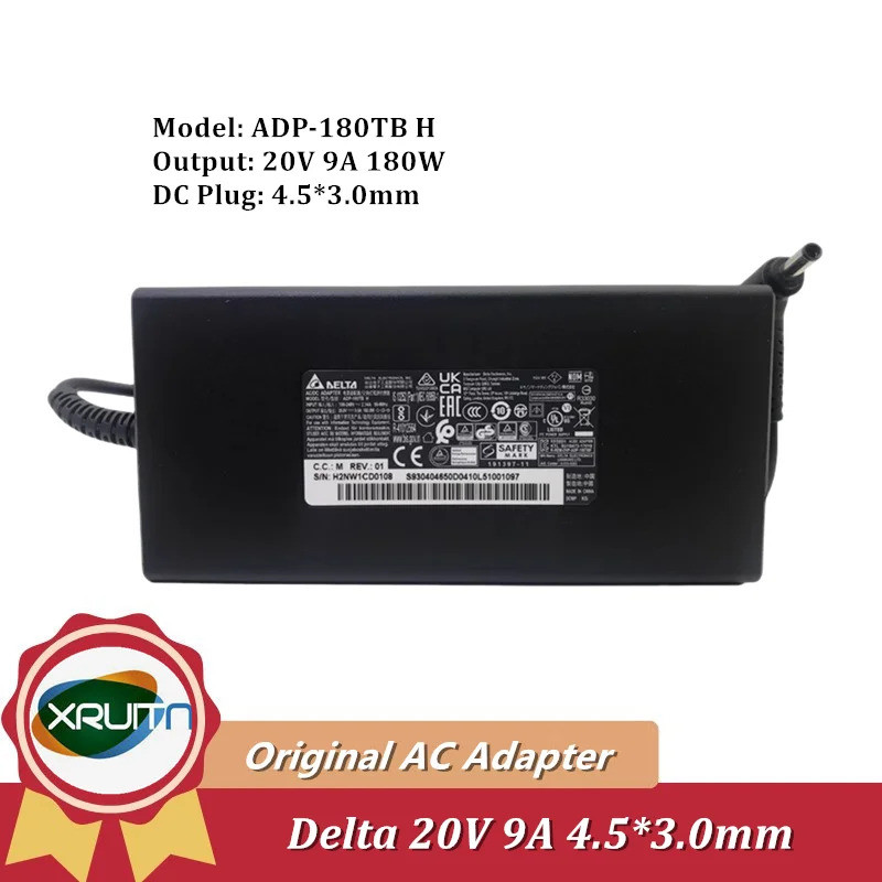 Delta 20V 9A 180W A17-180P4B ADP-180TB Adaptador De Ca Cargador Para ...