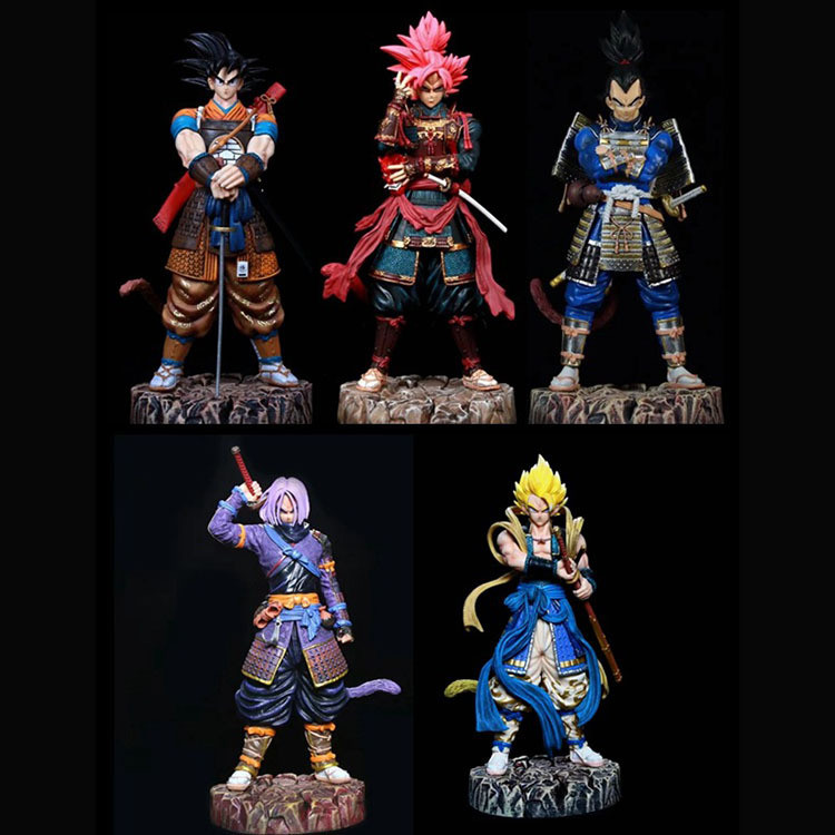 [Dw] Dragon Ball Gk Colección Figura Samurai Goku Son Gohan Broly ...