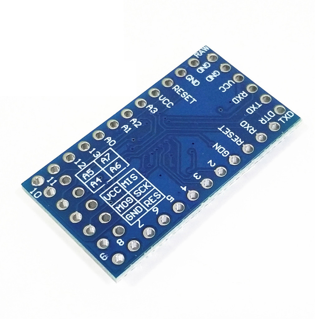 Mini Pro Microcontroller Circuit Board Atmega168 Development with Uart ...