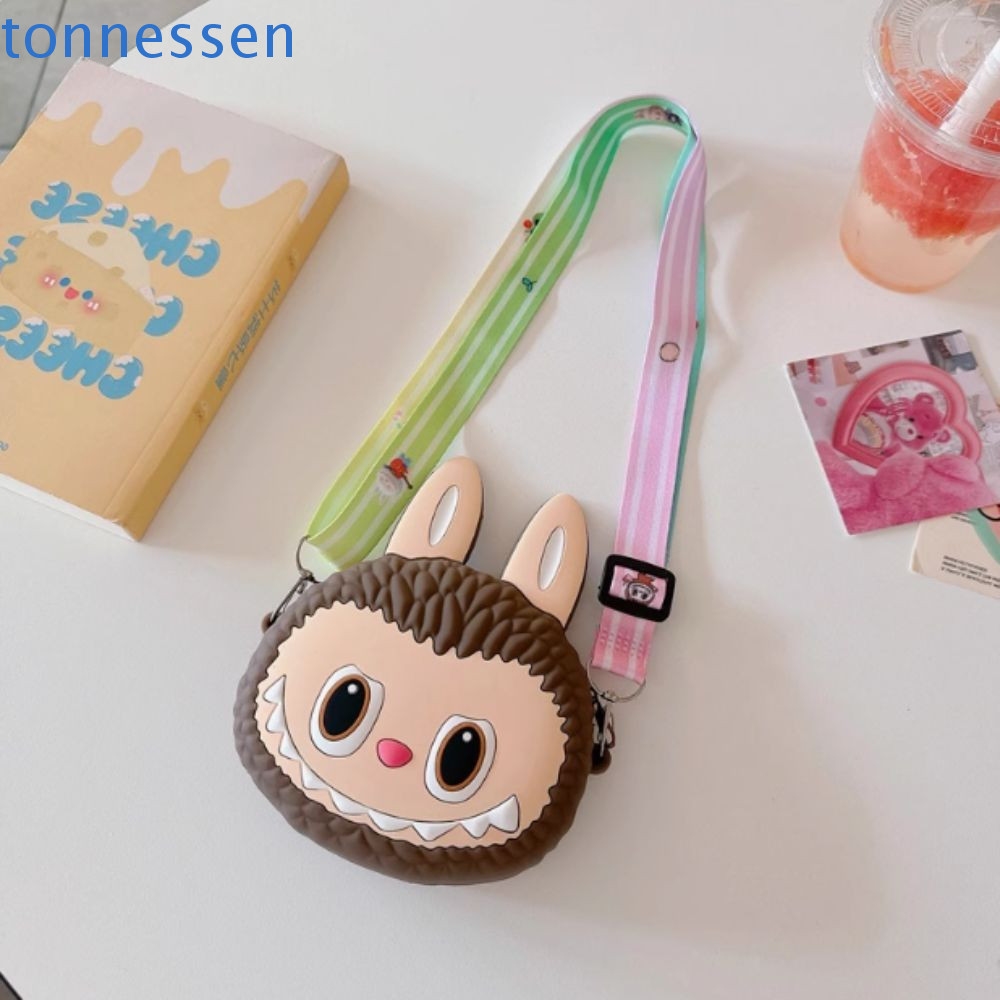 Toneladassen Labubu Monedero , Lindo Bolso De Hombro Silngle De Dibujos ...