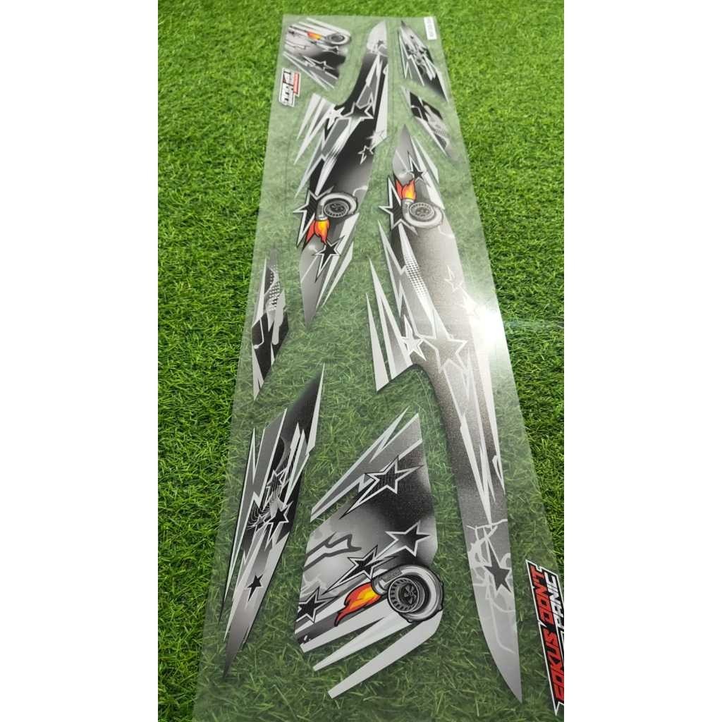 Striping Beat 2020 2024 Deluxe Iss Transparente Polo Material Adhesivo ...