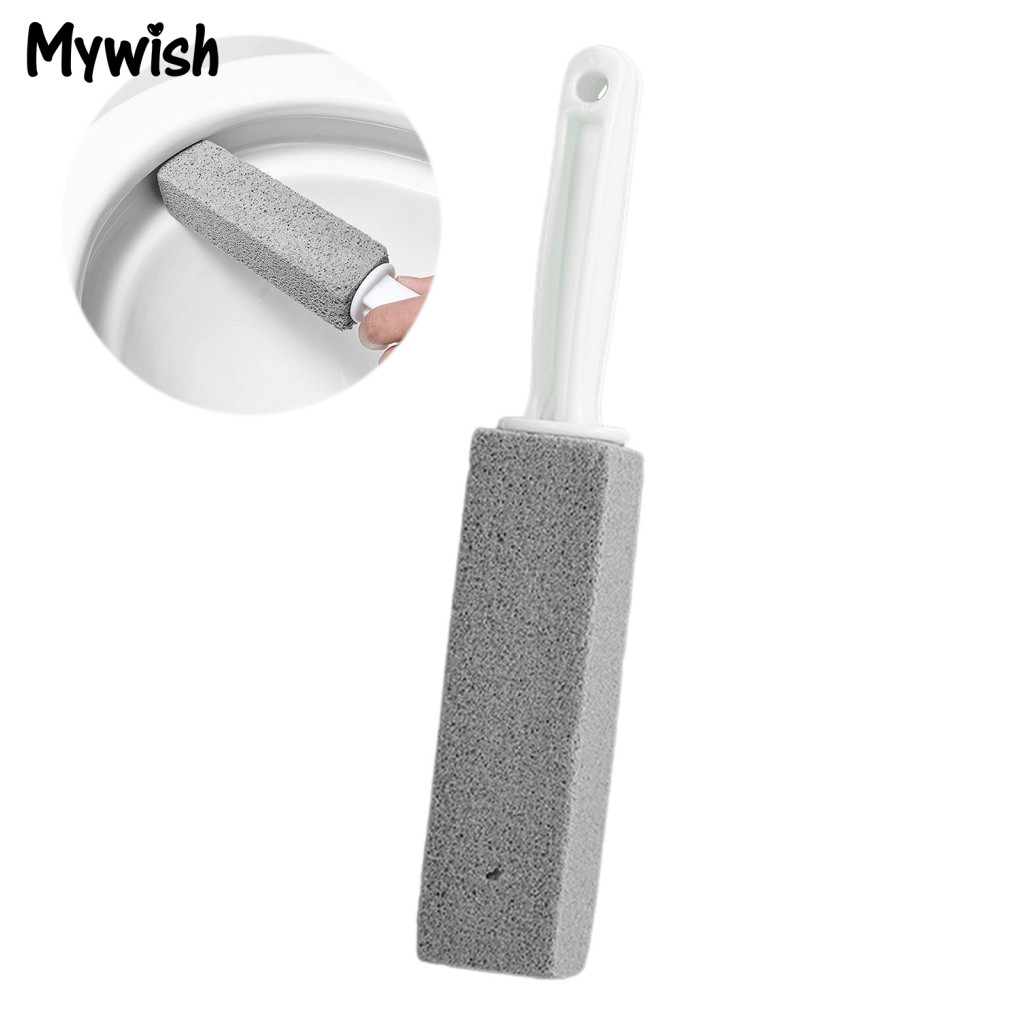 Easy Clean Toilet Tool Natural Brush Efficient Cleaner with Long Handle ...
