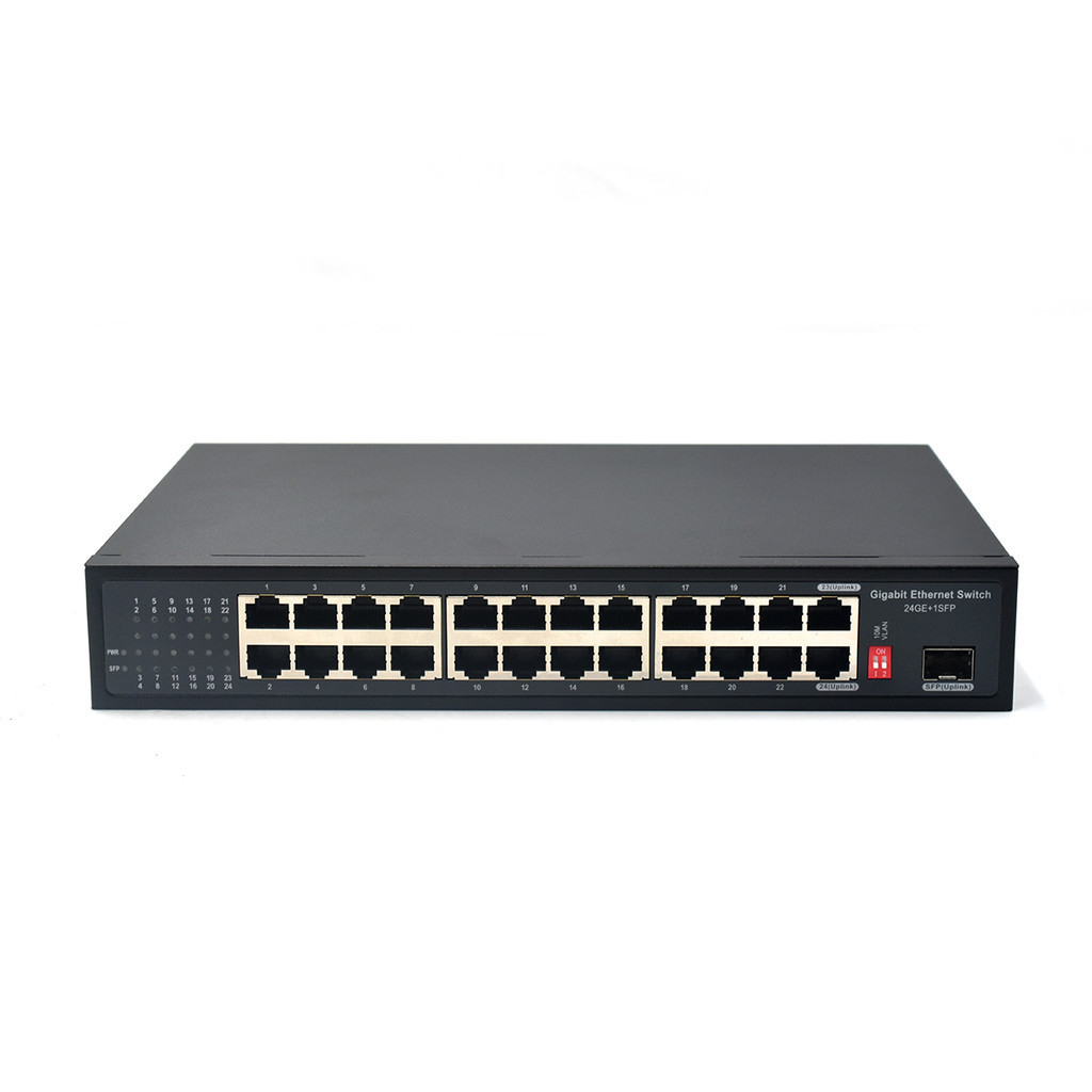 Conmutador Ethernet Gigabit De 24 Puertos Conmutador De Red De 24 ...
