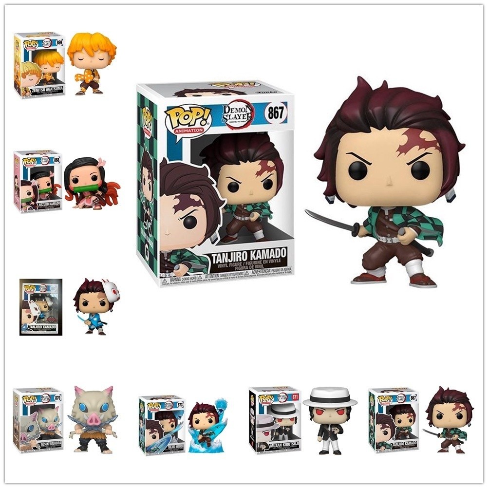 Funko Pop Demon Slayer Banjirou 873 Nezuko 868 Agatsma Zenitsu/Hibira ...
