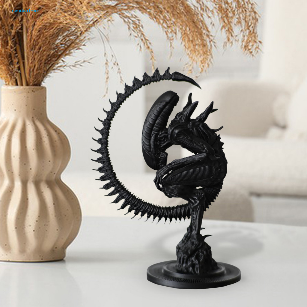 Alien Creature Model Ornament 6-inch Figure Resin Horror Sculpture for ...