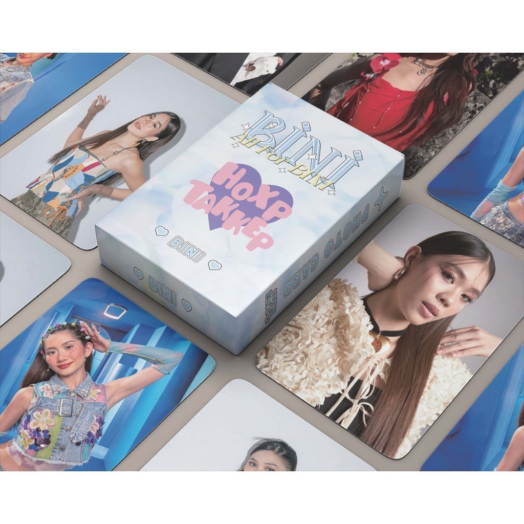 10-96pcs BINI Photocards biniverse Láser Holograma Lomo Tarjetas Aiah ...