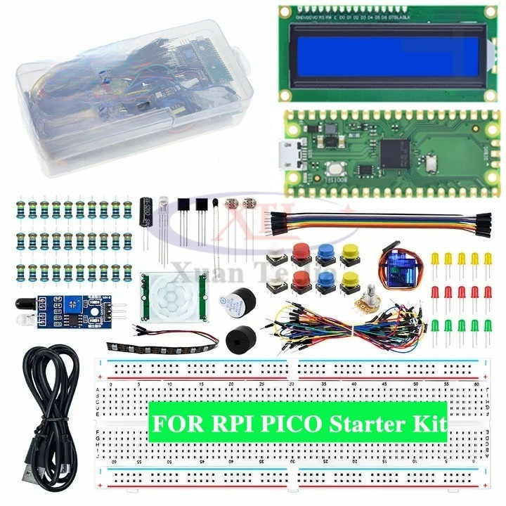 Compatible Con Raspberry Pi Raspberry Pi Pico Rp2040 Kit De Placa De ... Compatible Con Raspberry Pi Raspberry Pi Pico Rp2040 Kit De Placa De ...