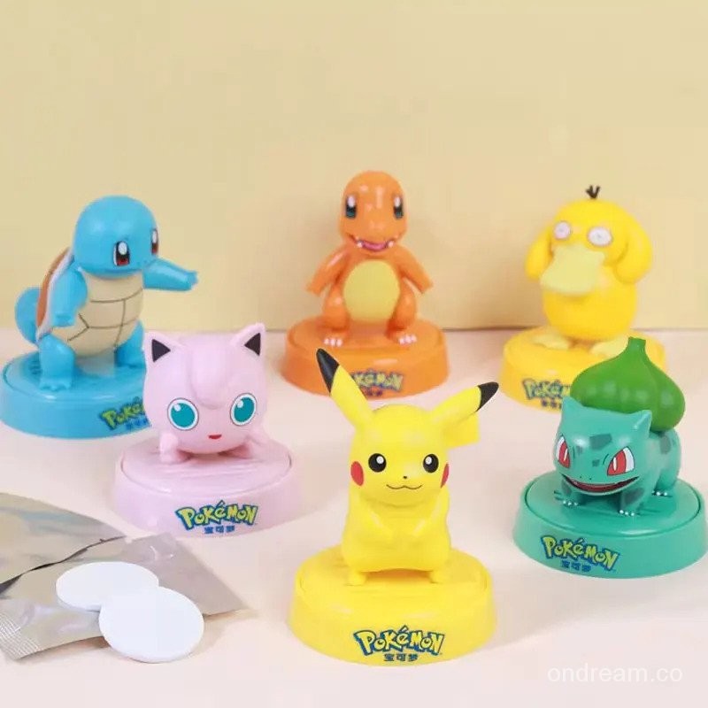 Pokemon acción Anime figuras Pikachu juguetes modelo Charmander Psyduck ...