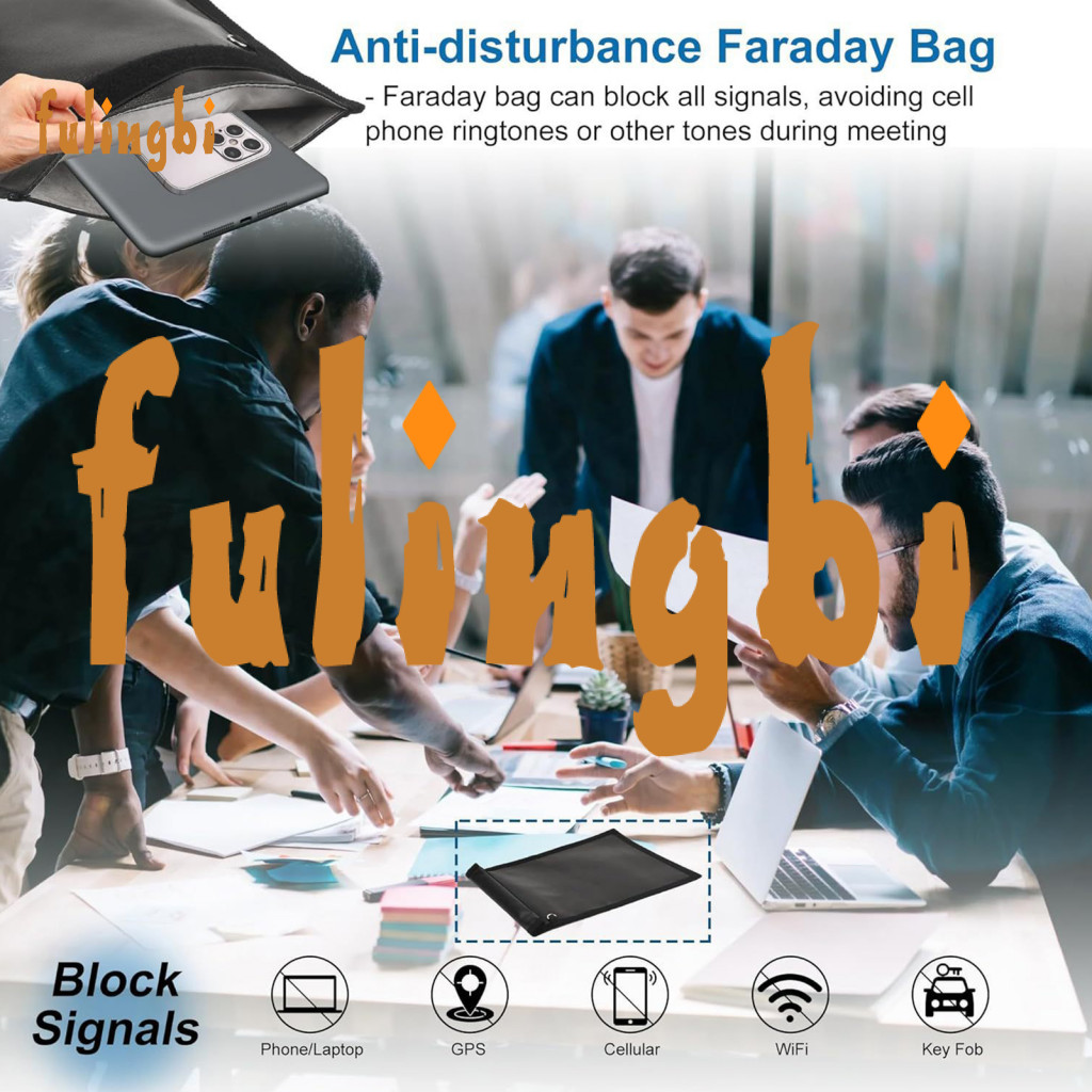 Rfid Blocking Pouch Anti-tracking Bag 4pcs Faraday Bags for Laptops ...