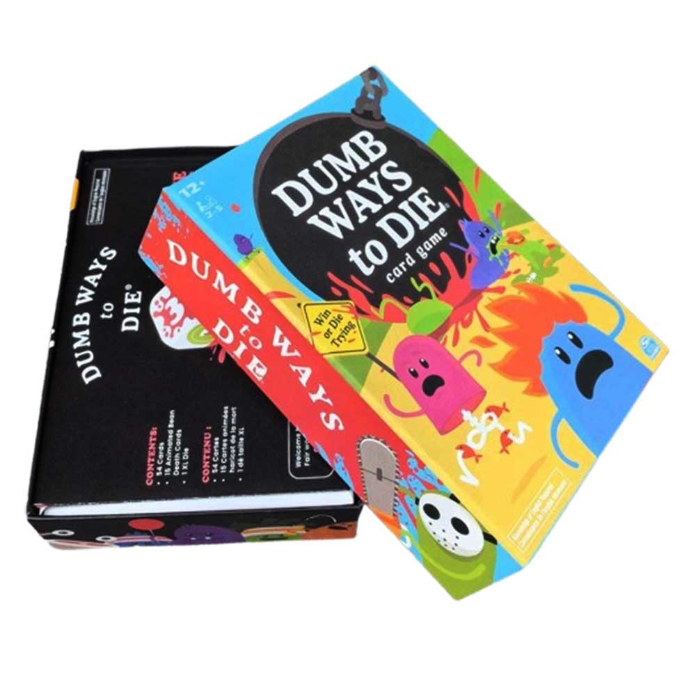 Spinmaster Games Dumb Ways to Die Card Game | Shopee Colombia