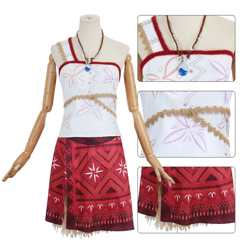 Moana 2 Moana cosplay ropa alrededor del juego cos disfraces de ...