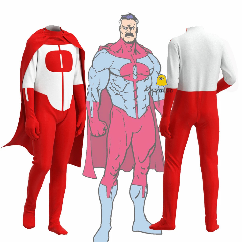 2021 Niños Invencible Cosplay Omni Hombre Mark Grayson Mono Niño Héroe ...