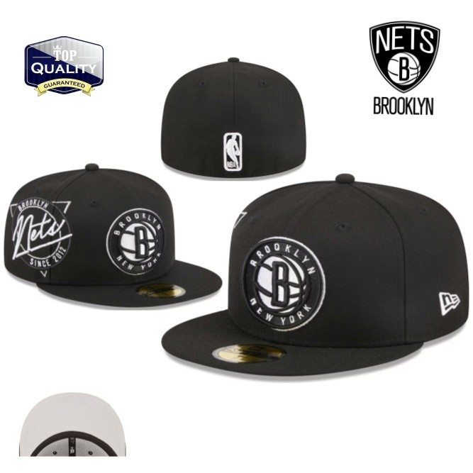 Inventario Listo NBA Negro Brooklyn Nets Emblema De Neón 59 . FI.FTY ...