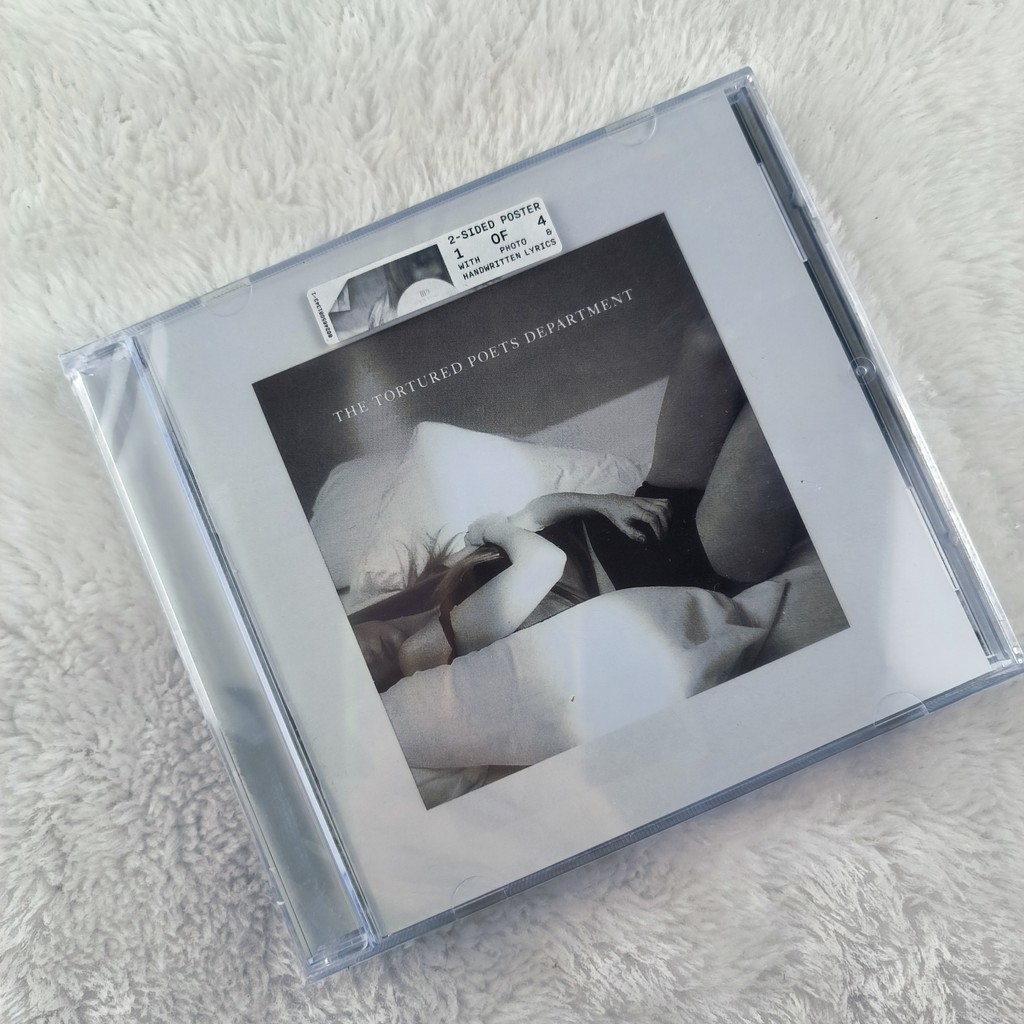 J343 Taylor Swift El Departamento De Poetas Torturados CD Álbum El Manuscrito 2024 Pop Folk TTPD ...