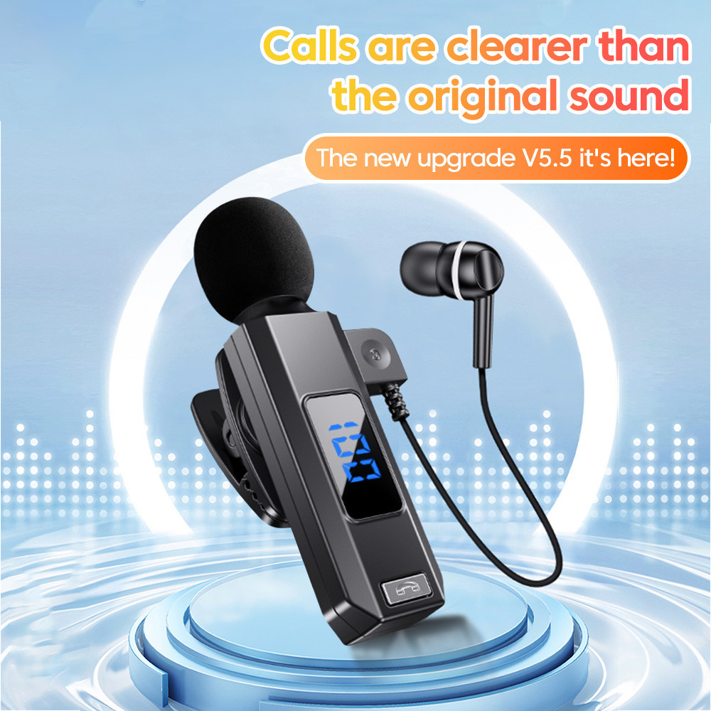 M1 Bluetooth 5.5 Compatible Micrófono Inalámbrico De Solapa Portátil De ...