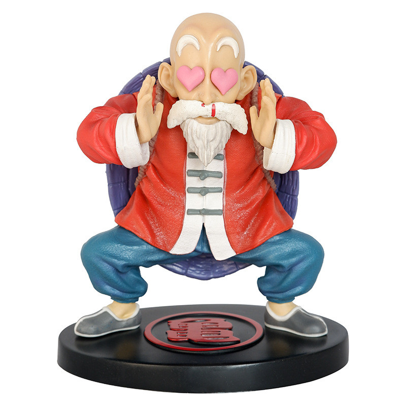 16cm Anime Dragon Ball Z Figura Lustful Master Roshi Narizbleed Kame ...