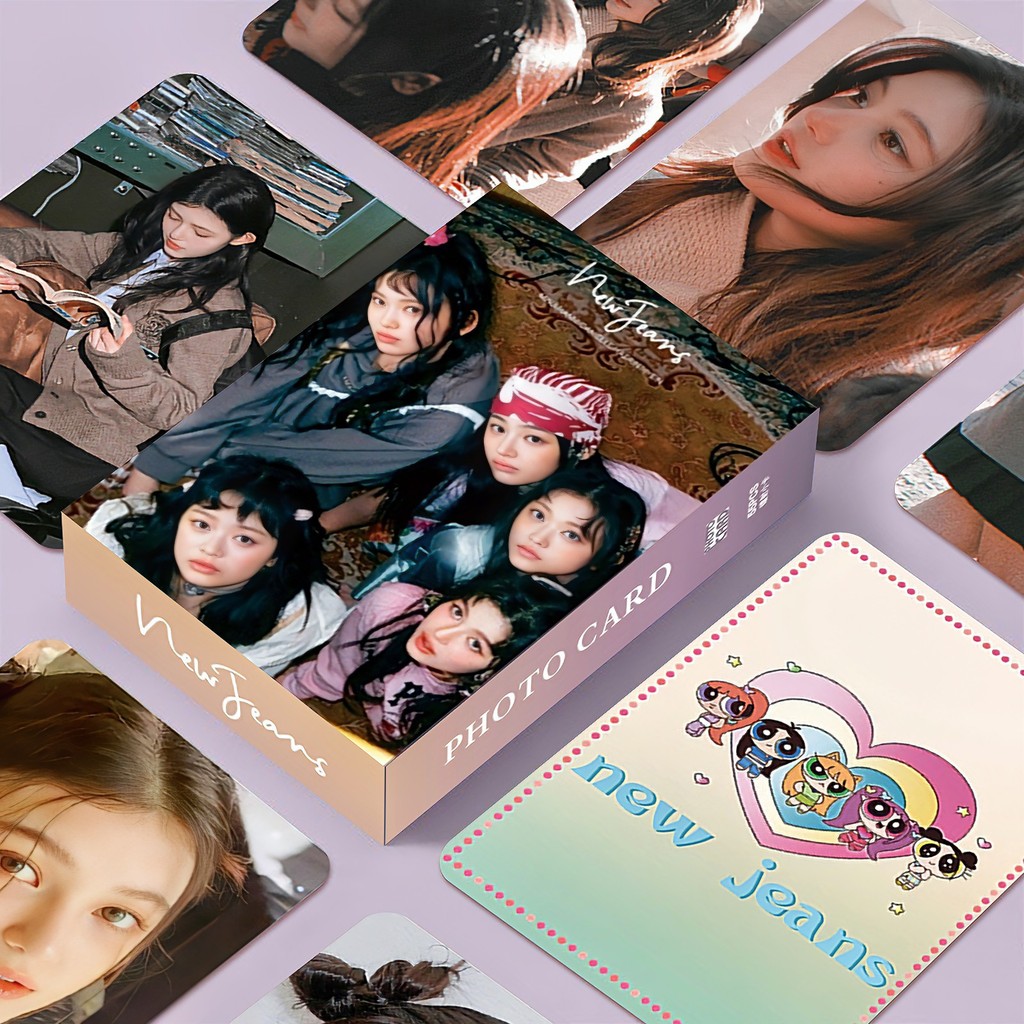 55pcs/box NJ Photocards Supernatural Bubble Gum How Sweet Album Bunnies ...