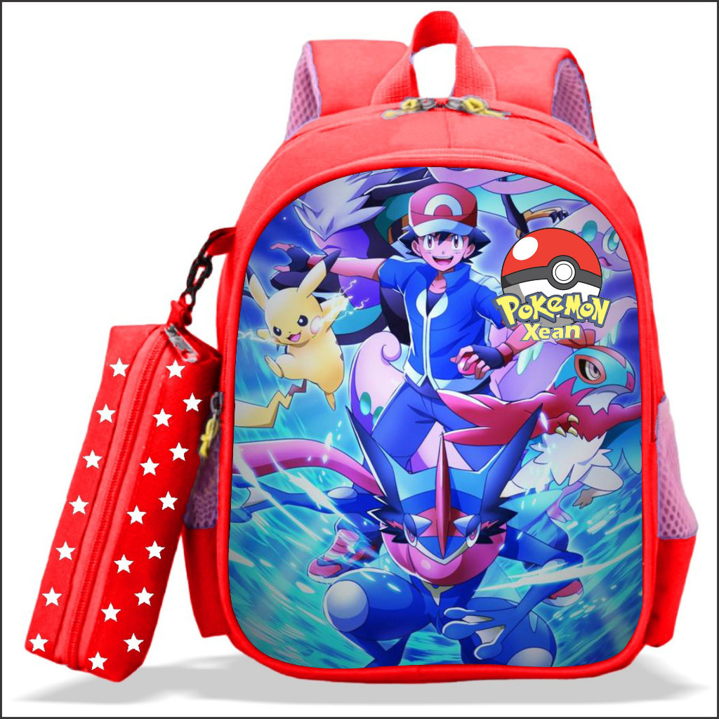 Esta Es La Mochila De La Escuela De Los Niños Del Personaje De POKEMON ...