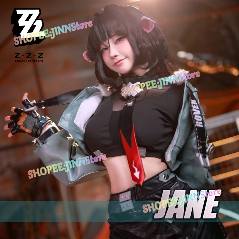 - JINN-COD JANE DOE Cosplay Costume ZENLESS ZONE ZERO Set Anime Party ...