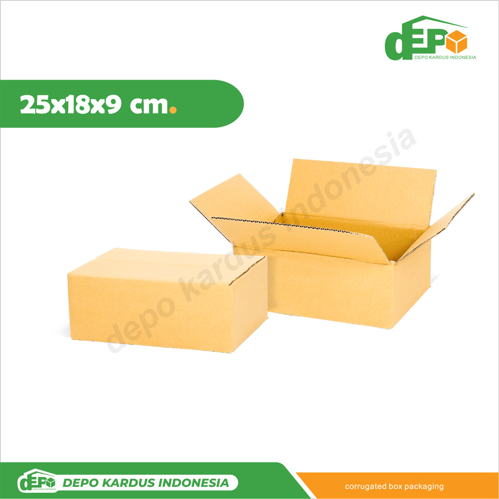 Caja 25X18X9 Cartón Liso (Híbrido Pequeño)/Embalaje/Normal/A1/AMDK ...