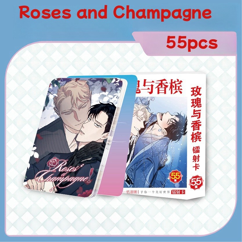 50-55pcs Manga Manhwa 188 Boygroup Pay Back Holographic Lomo Cards ...