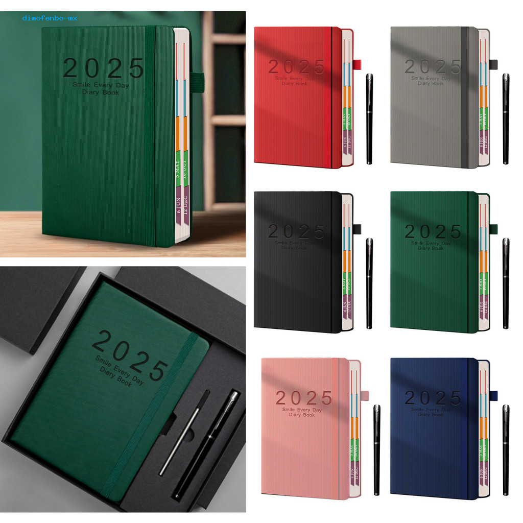 Day Per Page Diary 2025 Daily Planner A5 Size with Monthly Tabs and ...