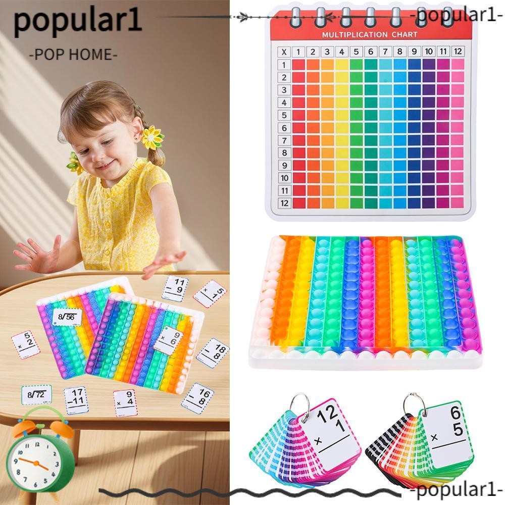 Pop Multiplicar Tarjeta Flash , Herramienta De Aprendizaje Tabla De ...