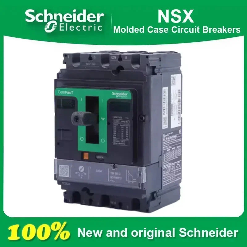 100 % Nuevo Y Schneider Electric NSX100N TM32D TM40D TM50D Tm6 三维 TM80D ...