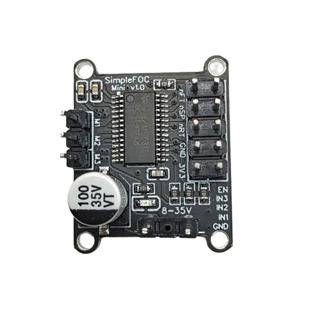8-30V SimpleFOCMini Sin Escobillas DC Mmotor Driver Board FOC Controlador SVPWM/SPWM Servo Motor ...