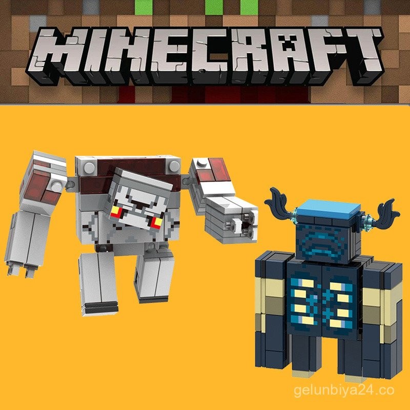 Nuevo juguete compatible Minecraft Guardian Sound Guard Dark World ...