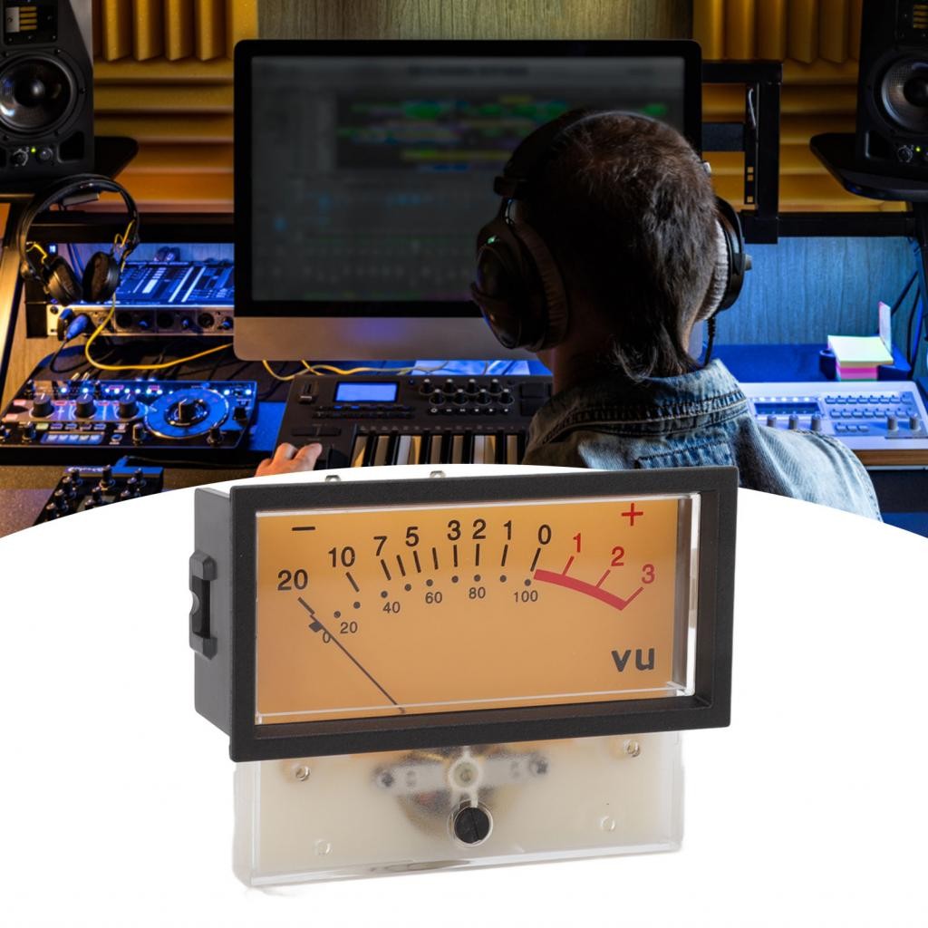 12V High Accuracy VU Meter Header DB Audio Level Power Amplifier ...