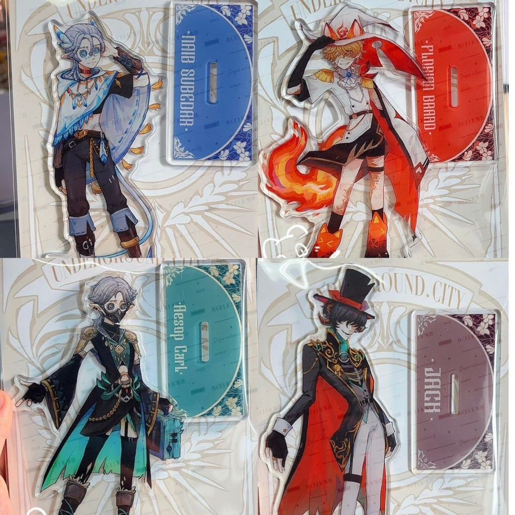 Naib Subedar Soporte Acrílico Identidad V Figura Pantalla Anime ...