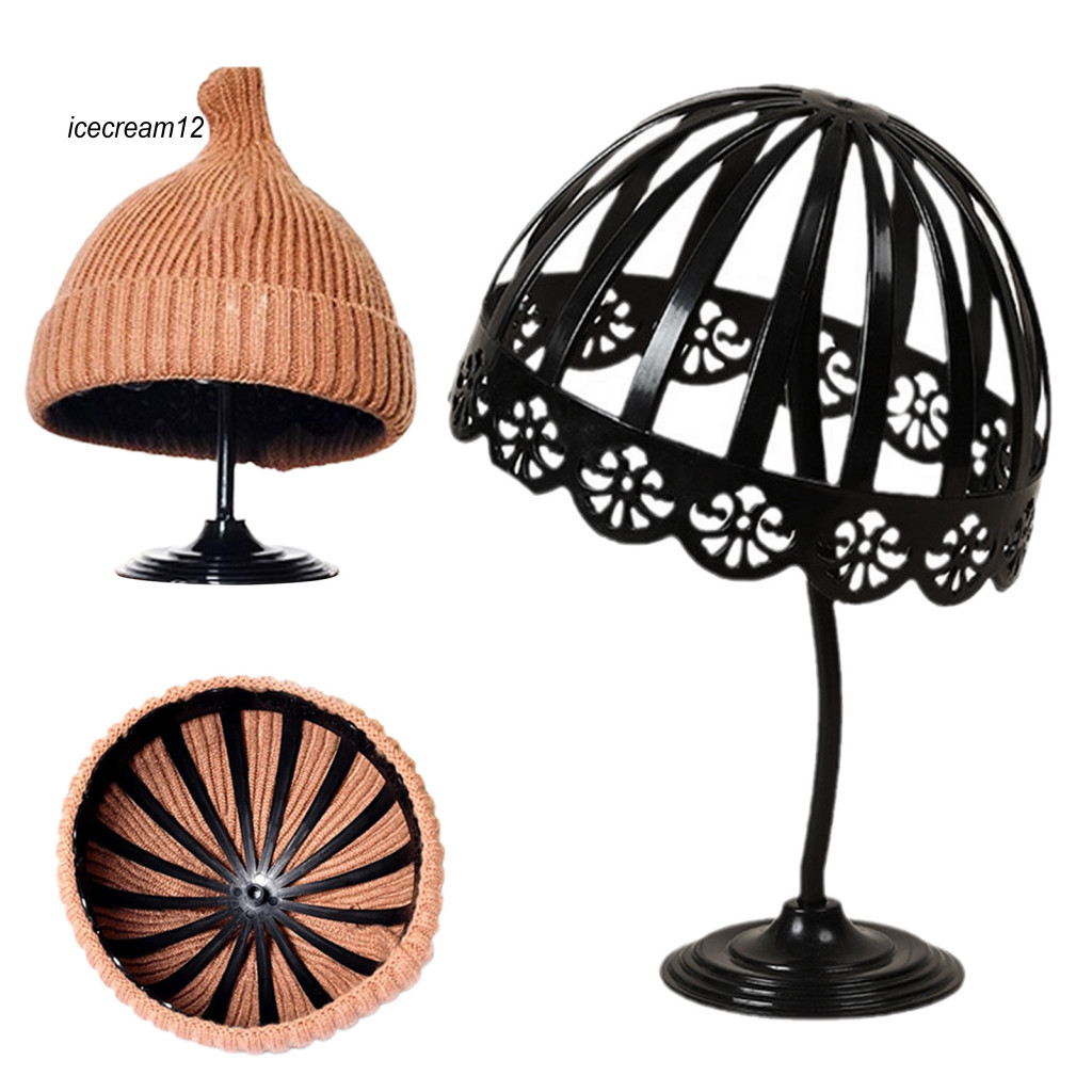 Hat Organizer Holder Stylish Rack Stand with Lace Edge Perfect for ...