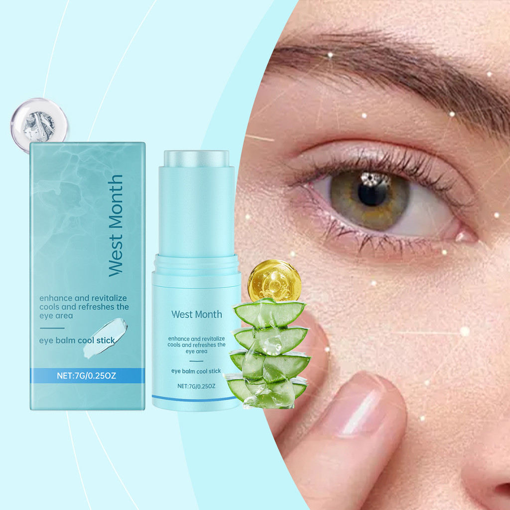 WEST MONTH 眼部 护理 棒 滋 润 温和 保 湿 眼 周 肌 肤 随身 便 携 精华 Bálsamo De Ojos Palo Fresco Ilumina Y Revitaliza ...