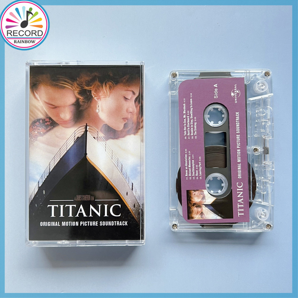 Titanic Original Motion Picture Soundtrack Cassette Tape Brand New [Sellado] Original | Shopee ...