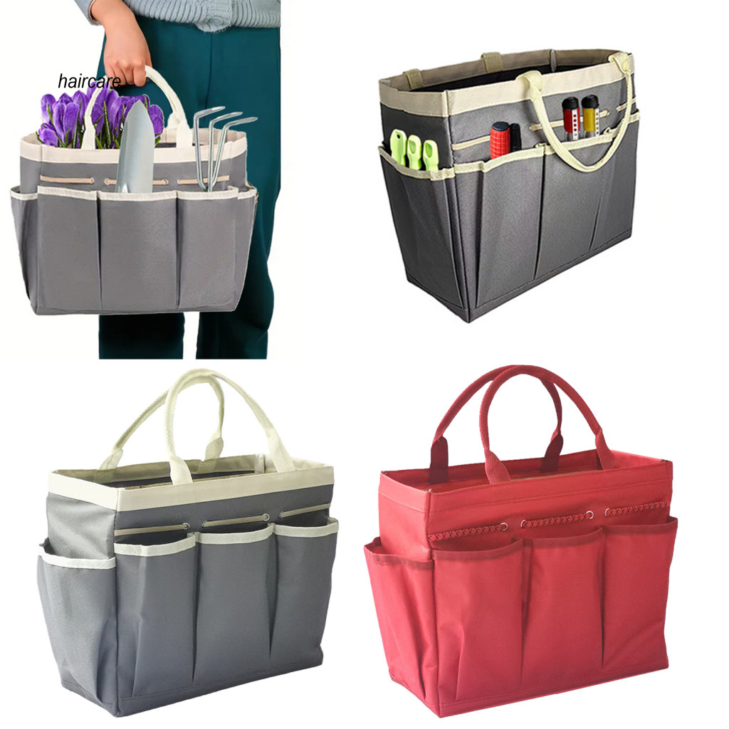 Tool Organizer Oxford Fabric Gardening Tote Capacity Waterproof Storage ...