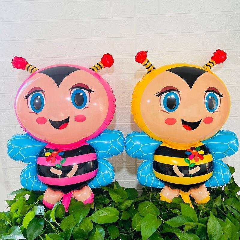 Gran Globo De Abeja Pequeño De Dos Colores De Doble Abeja Flotante ...