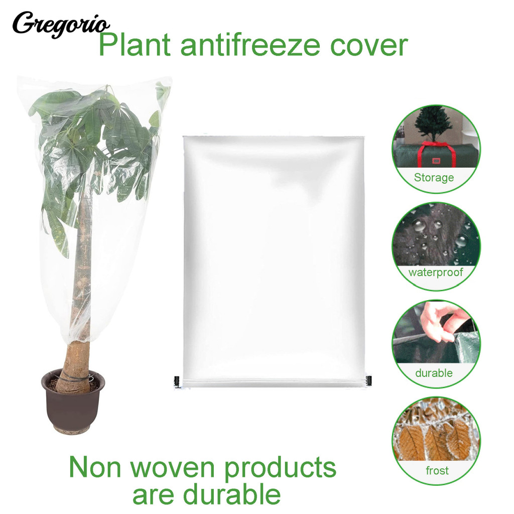 Greenhouse Plant Cover Garden Shield 2 Pcs Frost Protection Bag for ...