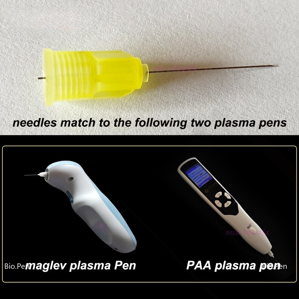 20pcs Aguja Fina Para Fibroblast Maglev PAA Plasma Ozone Pen Cara ...