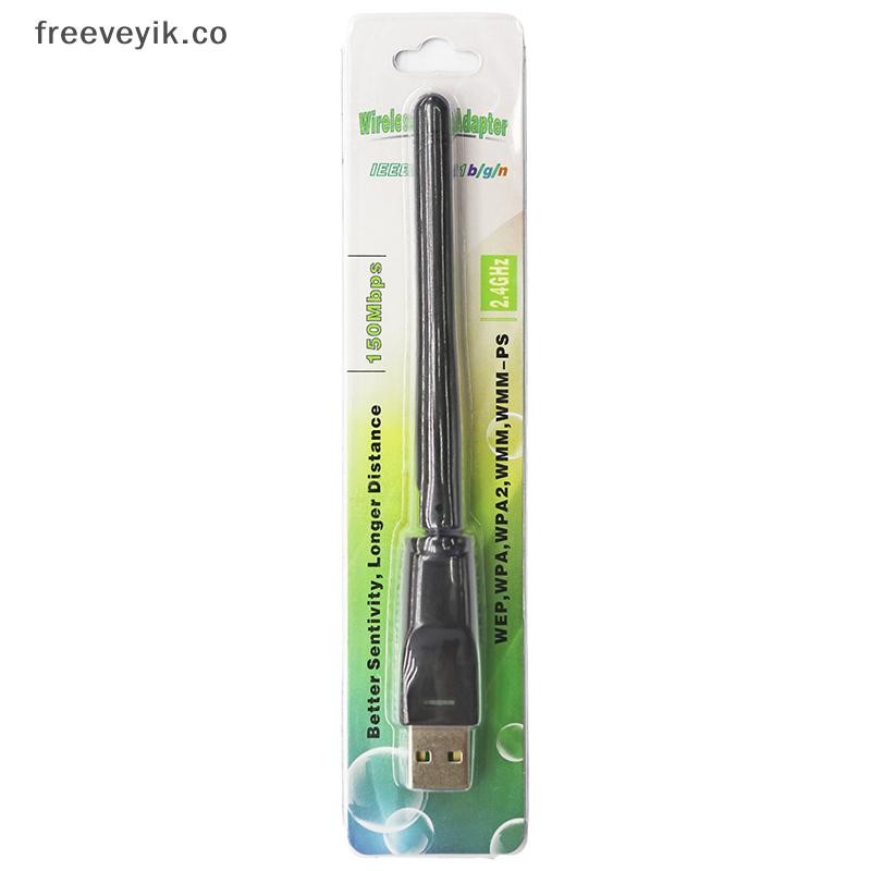 freeveyik 150Mbps Tarjeta De Red Inalámbrica Mini USB Adaptador Wifi ...