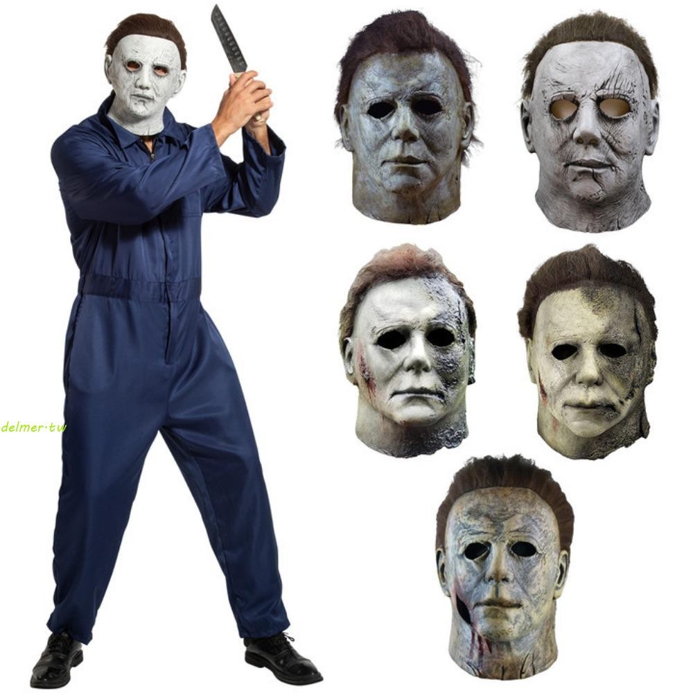 Máscara DELMER Killer , De Látex Realista De Michael Myers | Shopee ...