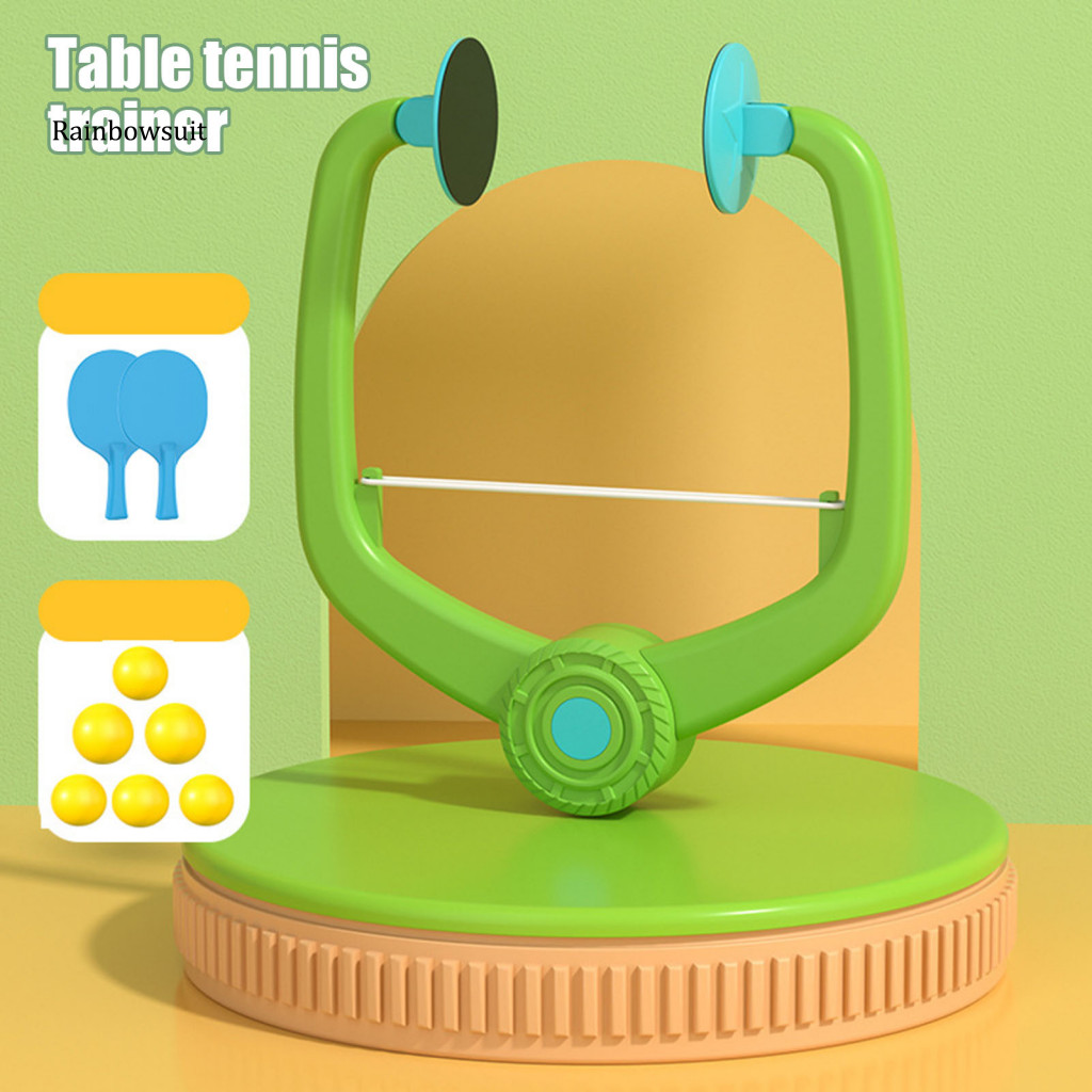 Playground Ping Pong Game Table Tennis Trainer Adjustable Doorway Set ...