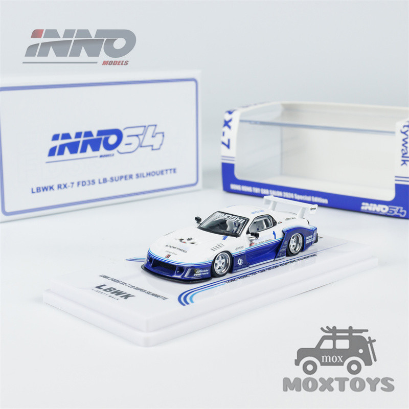 INNO 1 : 54 RX7 (FD3S) LB-SUPER Silueta HK Coche De Juguete Salón 2024 ...