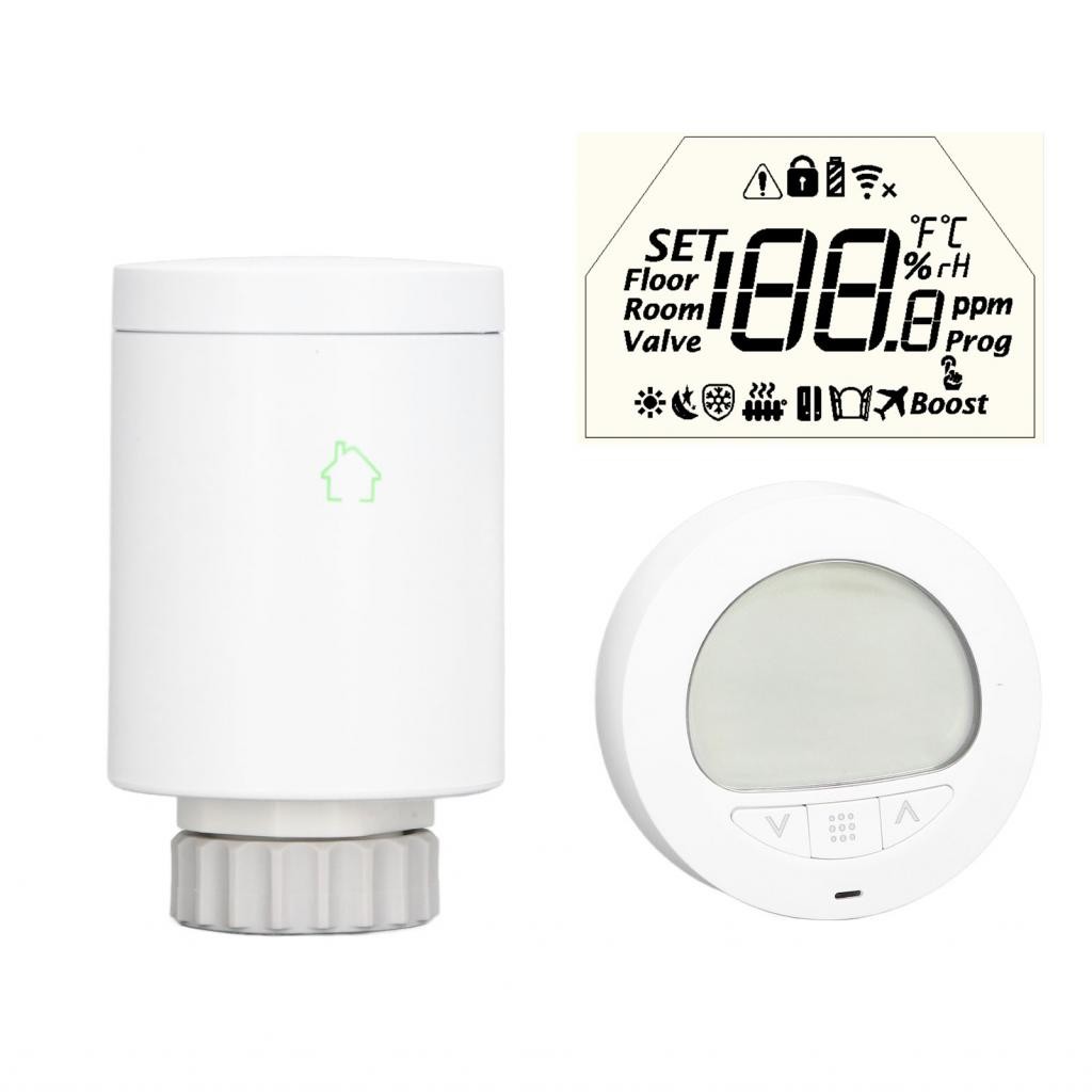 Thermostat Valve APP Control PC Housing Smart Thermostatic Radiator ...