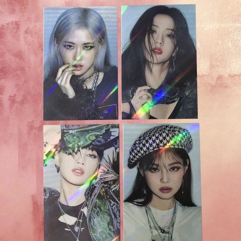 Blackpink Regular Un Álbum Tarjeta Fotográfica Wd Bono Flashcard Jisoo ...