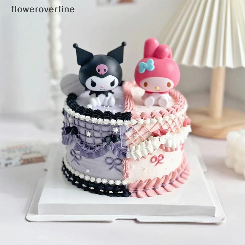 FLCO Sanrio Modelo De Anime De Dibujos Animados Cumpleaños Cake Topper ...