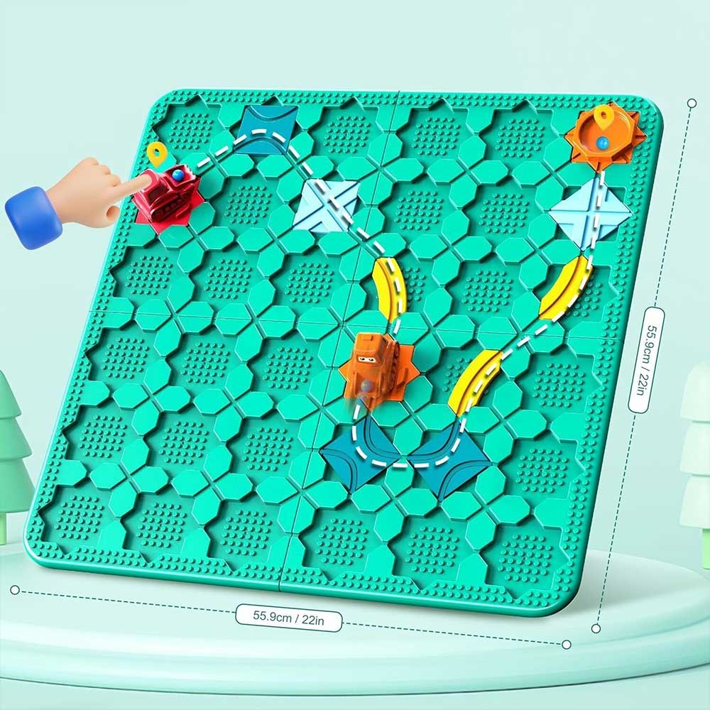 Kids Road Builder Logical CarBuild the Road Board Game Logic Thinking ...