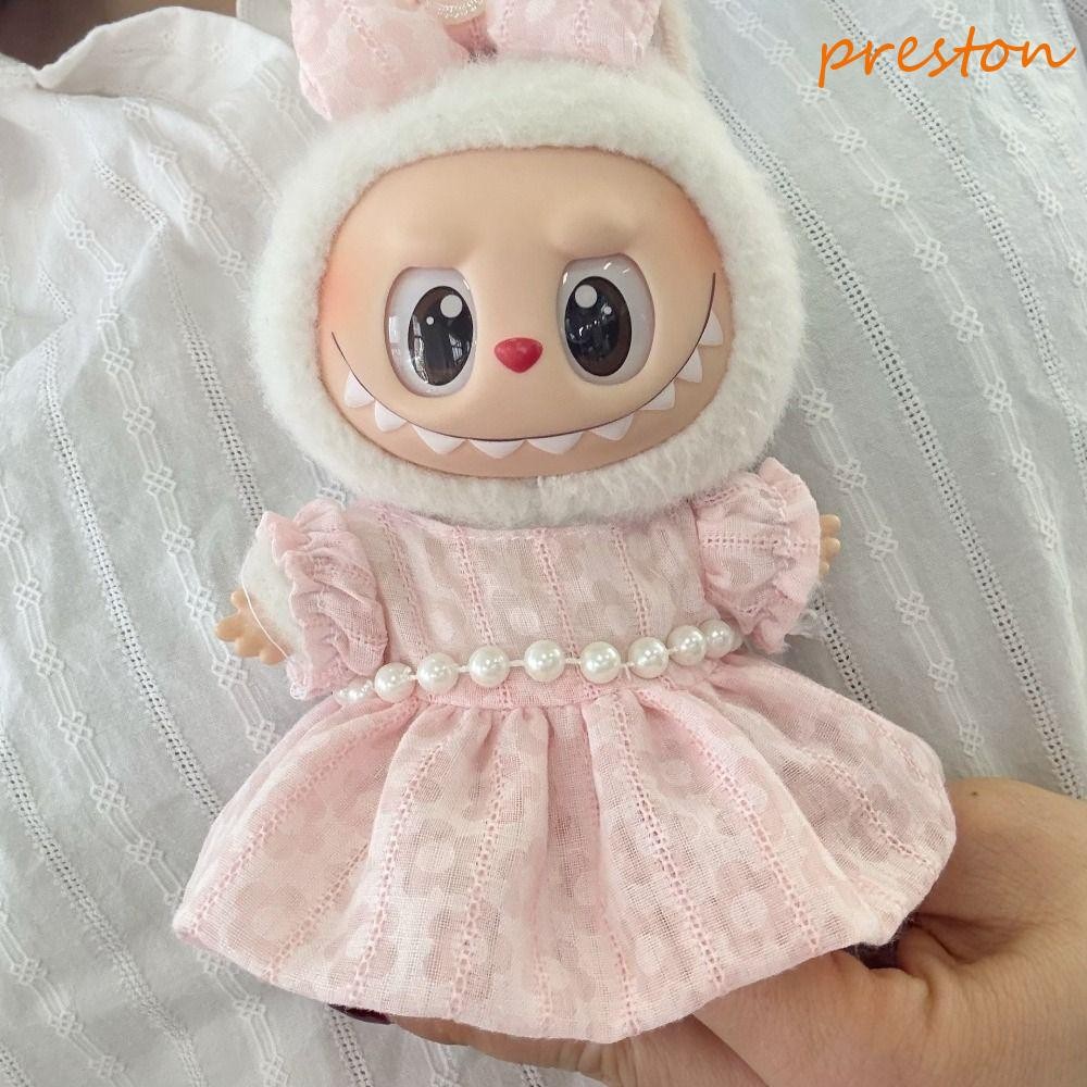 PRESTON 1 Juego De Ropa De Muñeca Labubu , Reemplazo De Vestir Sentado ...