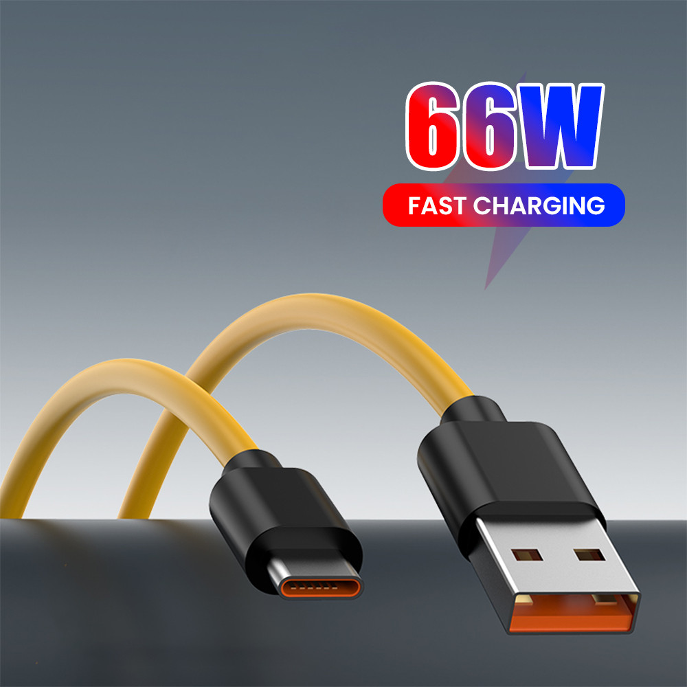 Twitch 6A 66W Carga Rápida USB Tipo C Cable De Datos A Para Cargador De Teléfono Móvil Cables ...